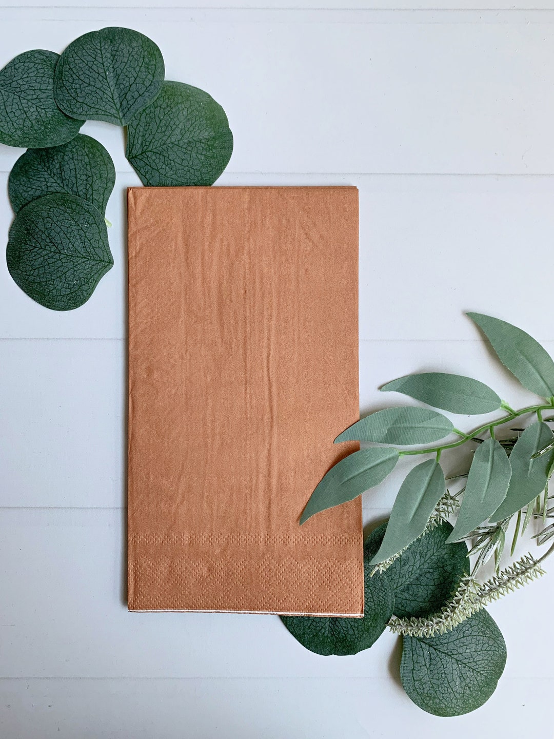 Terracotta Paper Dinner Napkins - Etsy