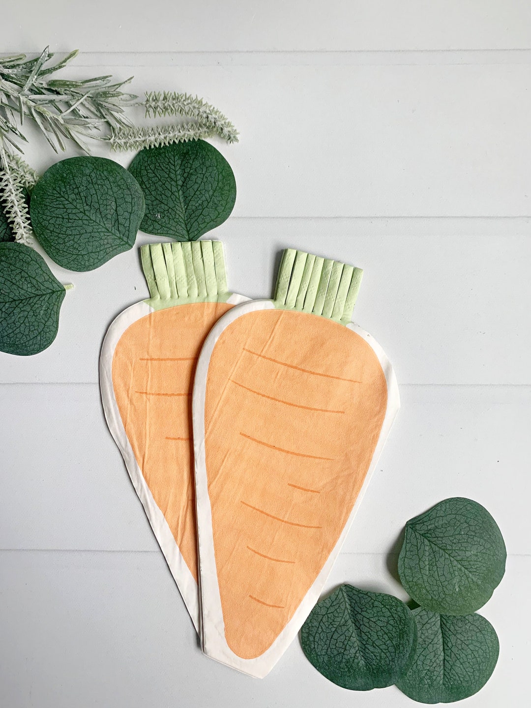 Carrot Shaped Napkins - Etsy