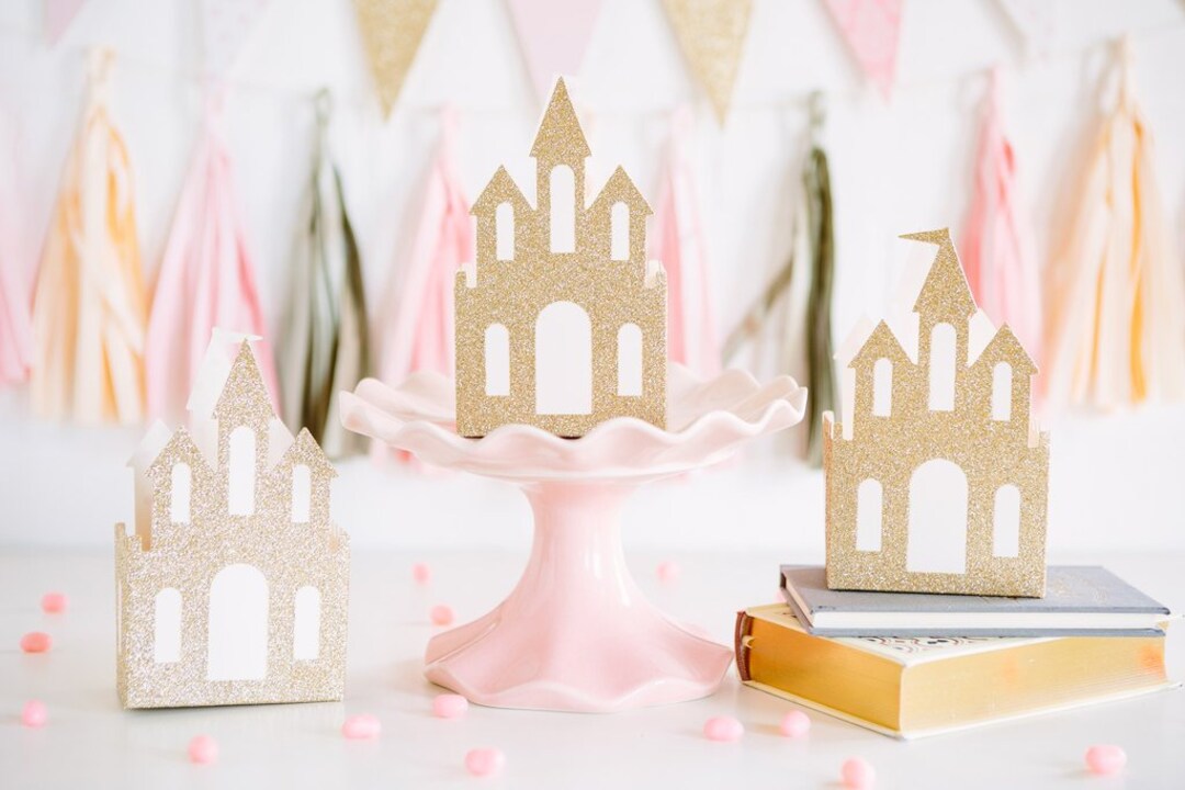 Princess Party Castle Favor Boxes - Etsy