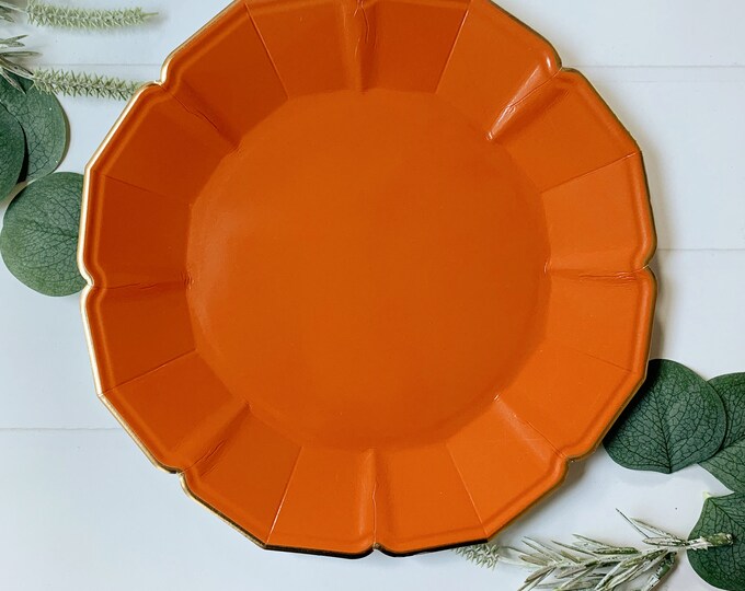 Terracotta Dinner Plates - Etsy