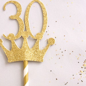 30th Birthday Crown Confetti - Etsy