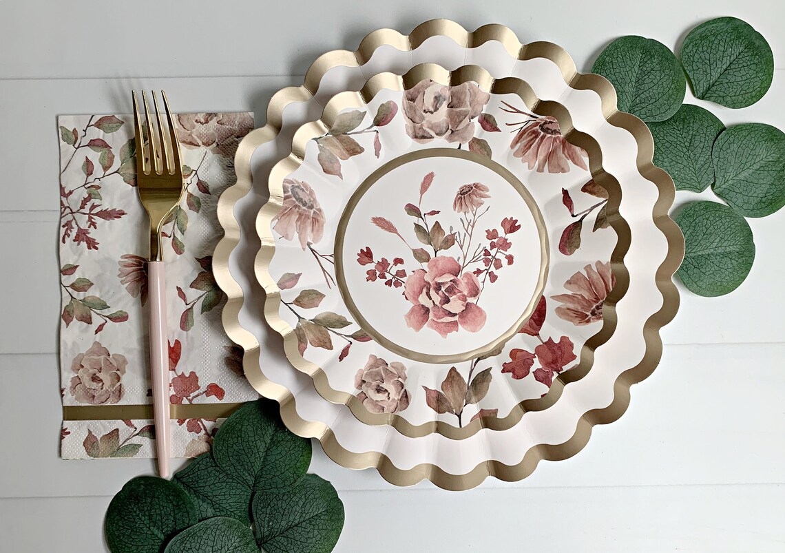 Thanksgiving Moody Fall Paper Dinner Napkin - Etsy