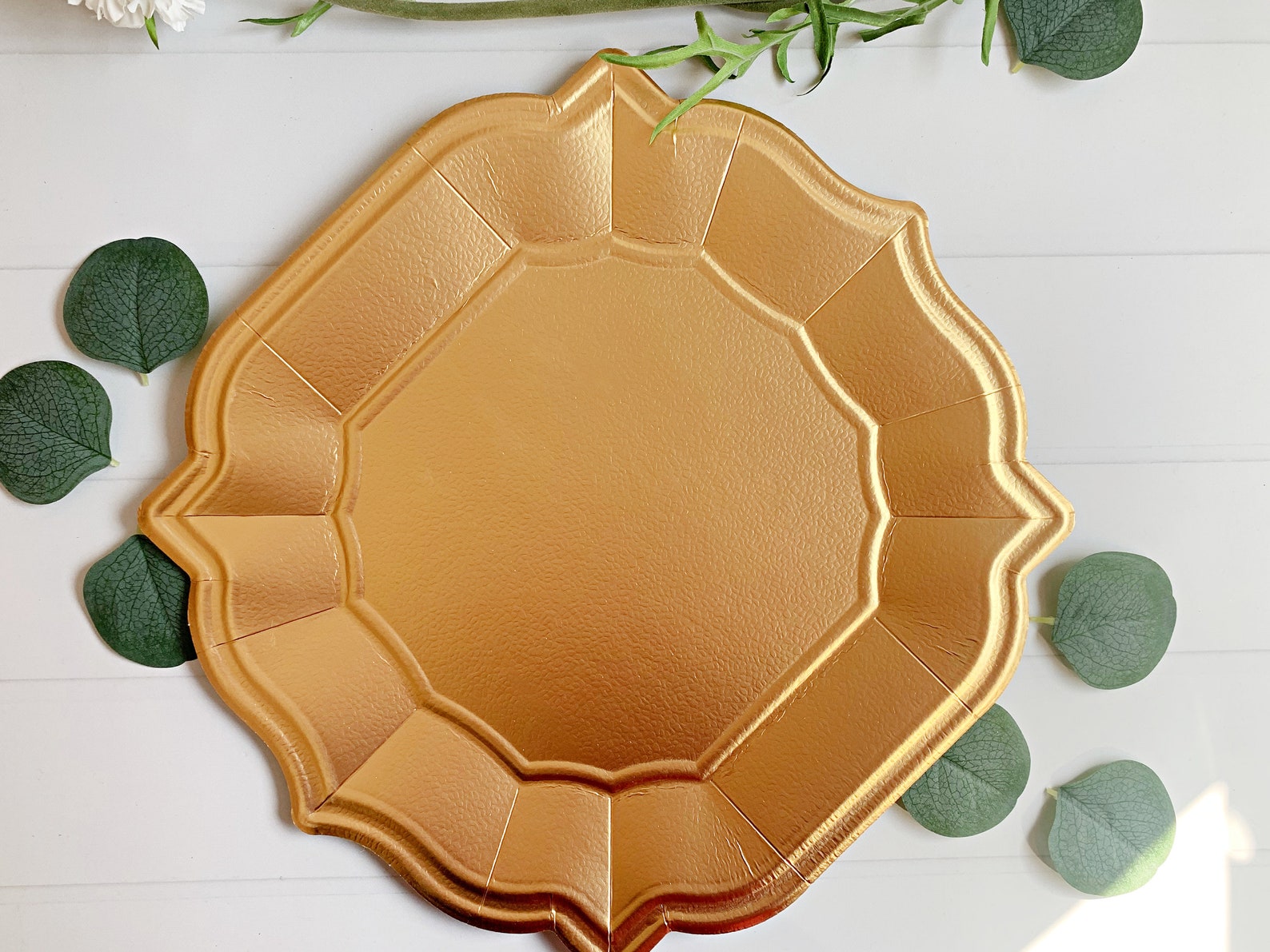 Moroccan Blue Paper Salad Plates - Etsy