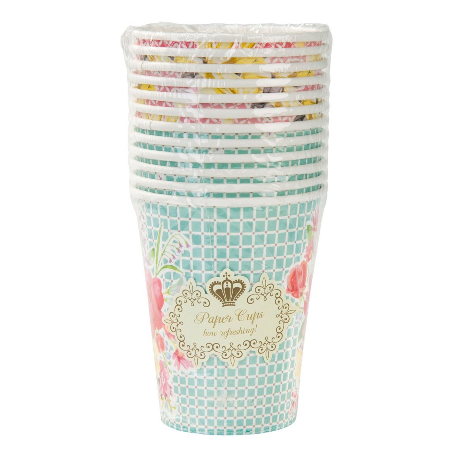 Floral Paper Cups Tea Party - Etsy