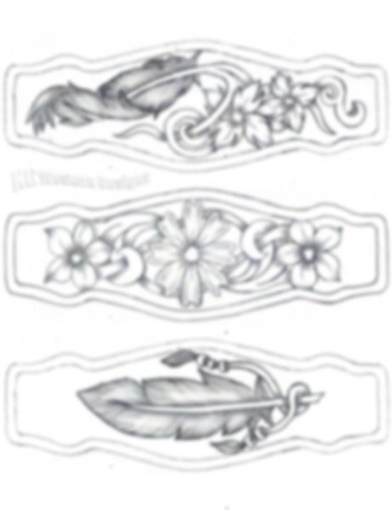 Bracelet cuff patterns - KGwesterndesigns