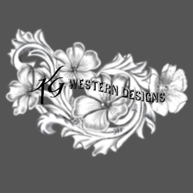 Floral Scroll Design - Etsy