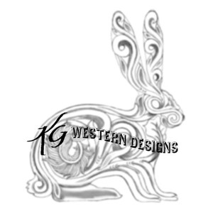 Filigree Rabbit Western Scroll Feathers Carving Leather Tooling Tracing ...