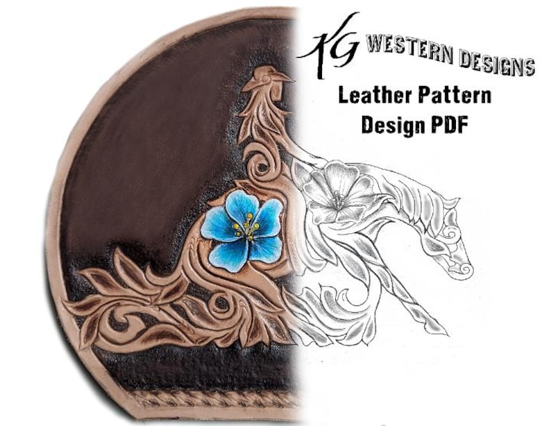 Western Reining Cowgirl & Horse Shape Filigree Design Floral Carving ...