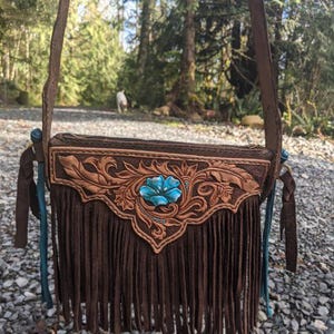 Leather Feathers-flower-western Borderline Tracing Corner Design ...