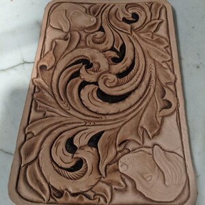 Western Scrollwork-vines-leather Tooling Tracing Design Pattern - Etsy