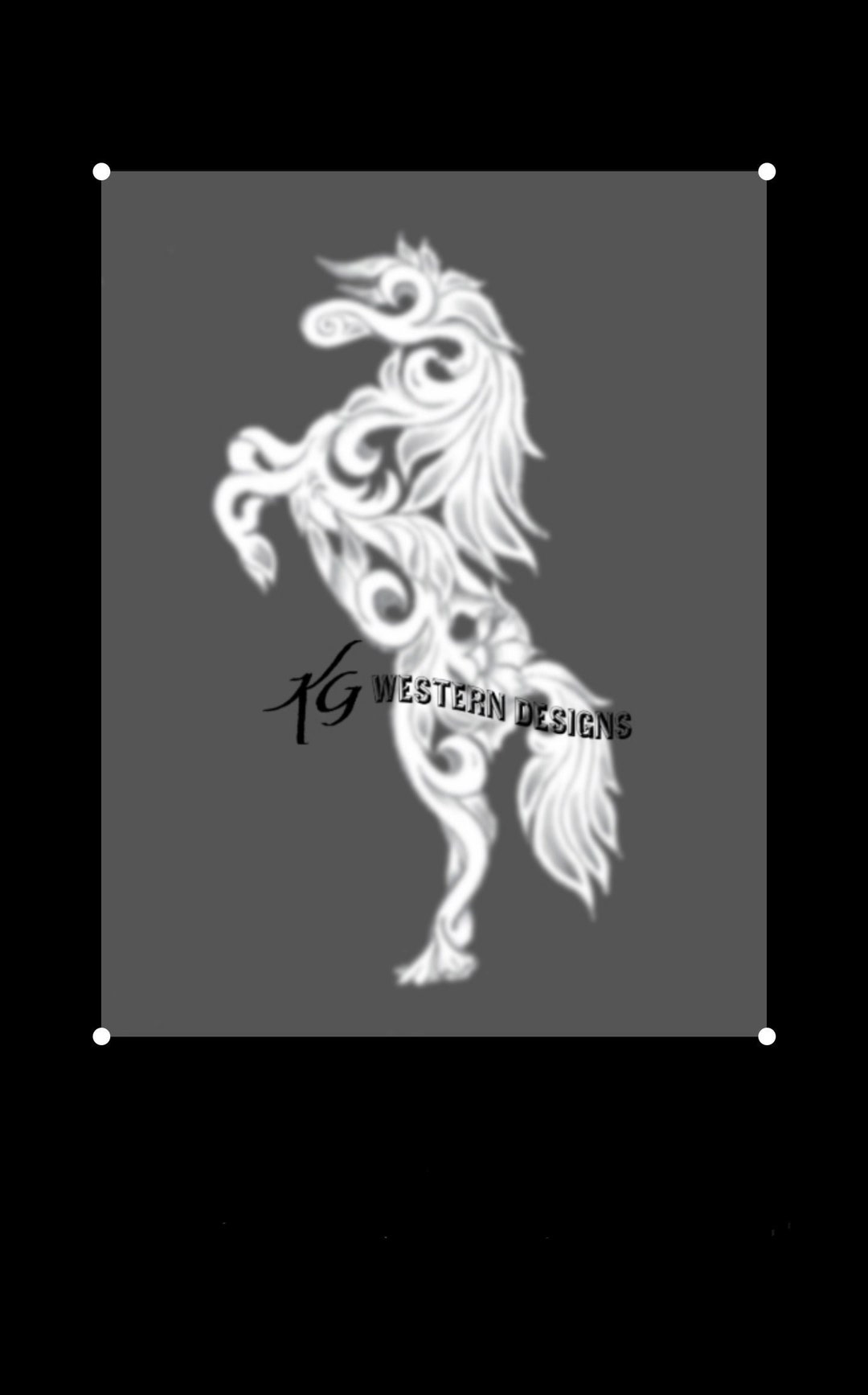 Rearing Horse- Outline Shape- Leather Tooling, Carving Tracing Tattoo ...