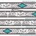 15 Pack Belt Patterns- PDF- Western Tooling, Sunflowers, Feathers ...