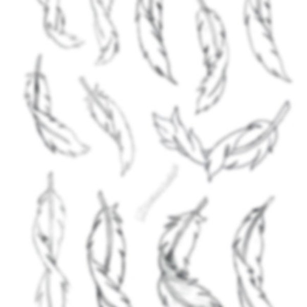 Feather Pattern - Etsy