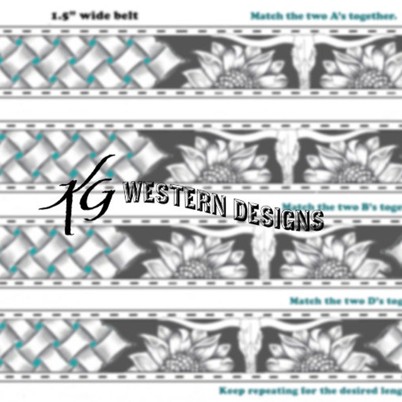 Cow Skull Western Belts - Etsy