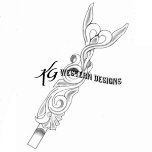 Round Head Knife, Swivel Knife, With Floral Filigree, Carving Leather ...