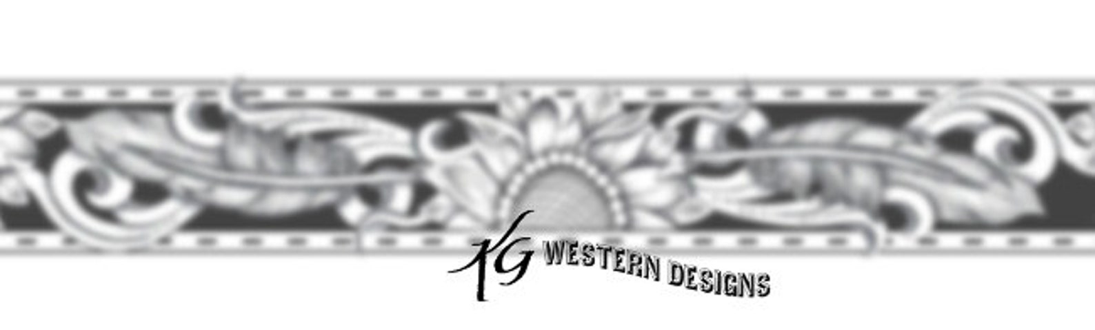 Sunflower and Feathers Tooled Leather Belt Design 2 Pattern - Etsy