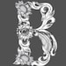 Letter B - Leather Tooling- Feathers-vines & Sunflowers Filigree ...