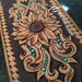 Leather Belt Tooling Pattern Cowskull Feathers Flowers - Etsy