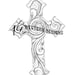 Western Cross Leather Tooling Tracing Design Pattern, Western ...