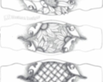 Belt Leather Tooling Pattern - Etsy