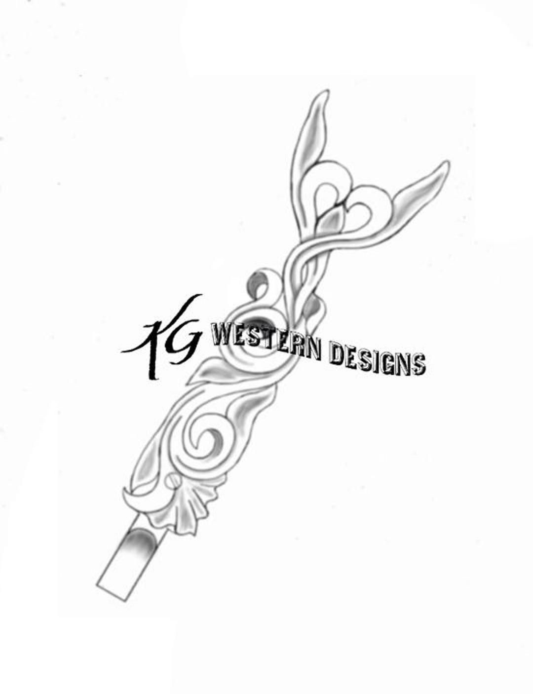 Swivel Knife, Leather Cutting Knife, Vines Filigree, Carving Leather ...