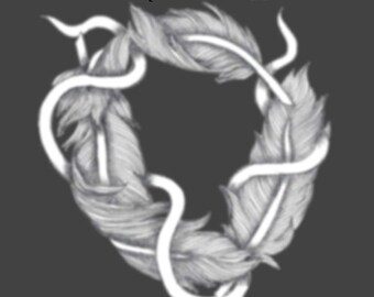 Feathers Round Tooling Pattern - Etsy