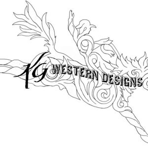 4 Western Filigree Design Bundle Pack, Bucking Horse, Colt 45, Cow ...
