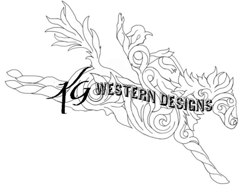 4 Western Filigree Design Bundle Pack, Bucking Horse, Colt 45, Cow ...