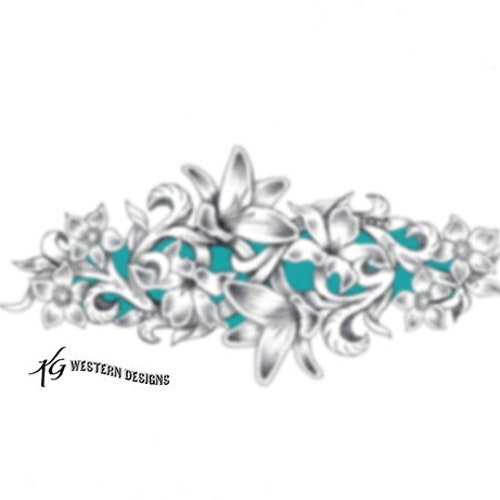 Daisy Flower Vines Leather Tooling Design Pattern Download - Etsy