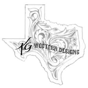 Filigree State of Texas Shape Designs Carving Leather Tooling Tracing ...