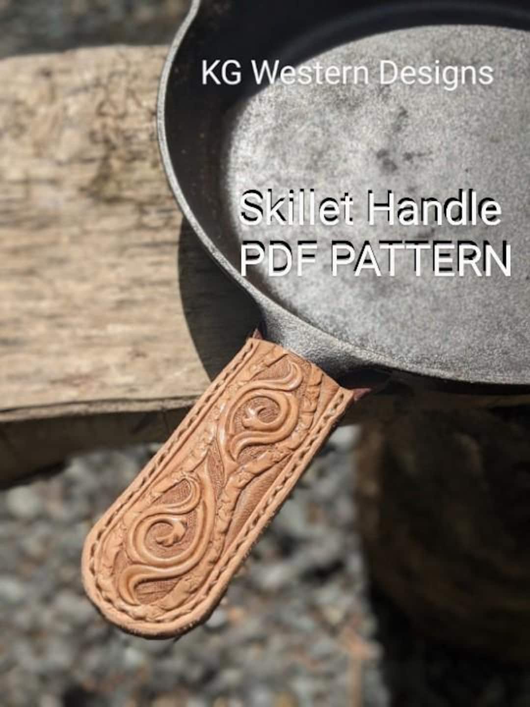 Lodge Dutch Oven Cast Iron Skillet Handle Leather Pattern. 2 PDF ...