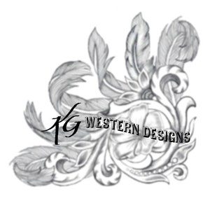 Western Floral- Feather-vines Corner Leather Tooling Design Carving ...