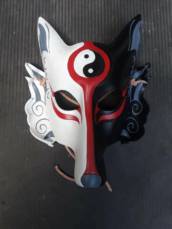 Japanese Wolf Mask