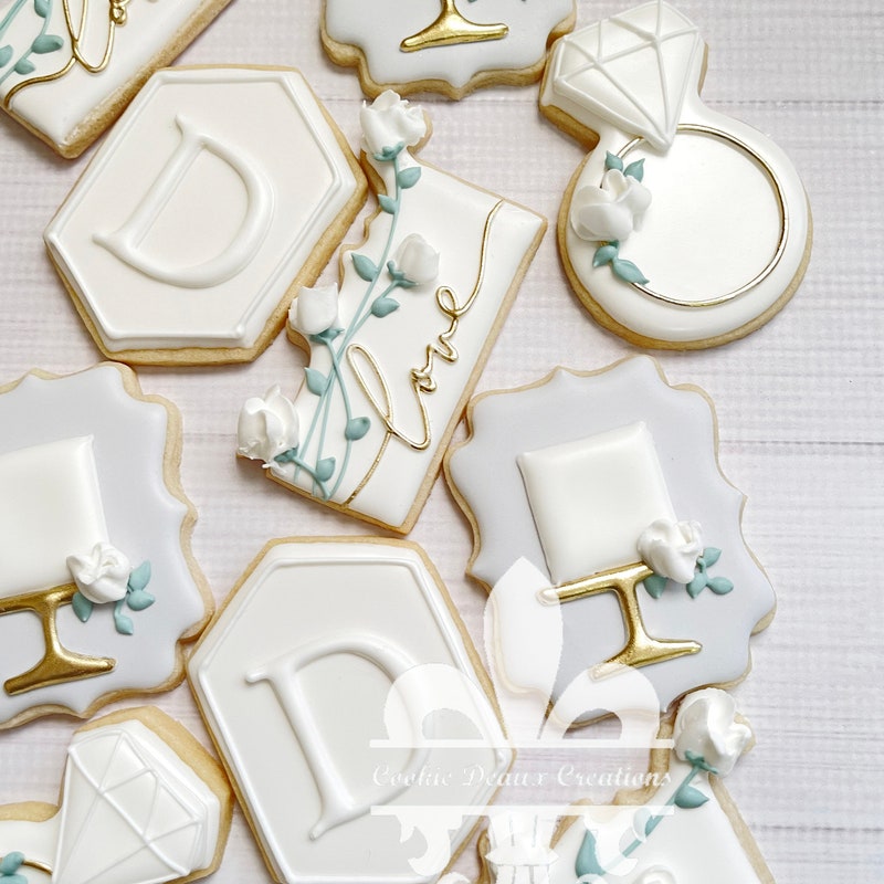 Initial Cookie - Etsy