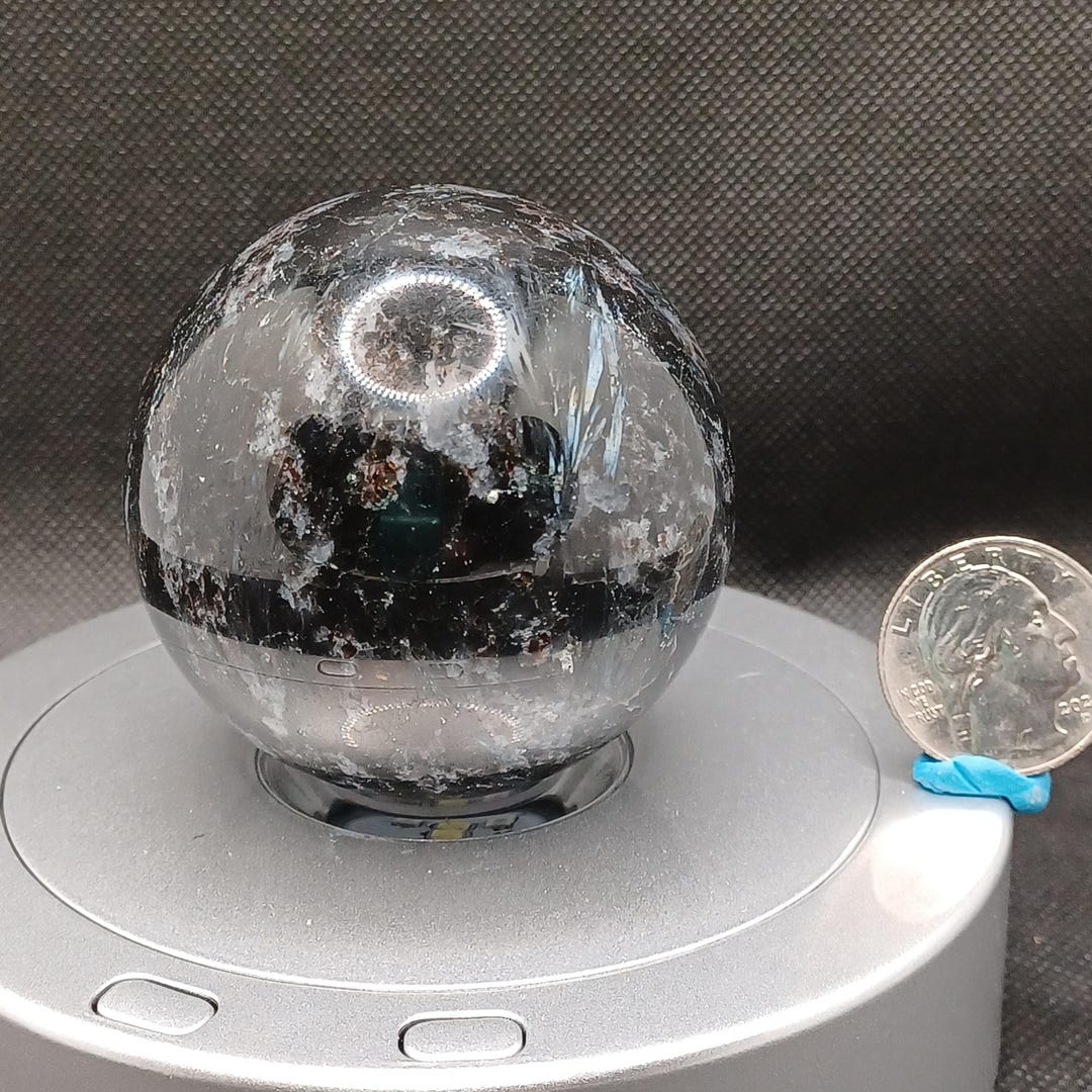 Astrophyllite (fireworks Stone) Sphere 60mm - Etsy