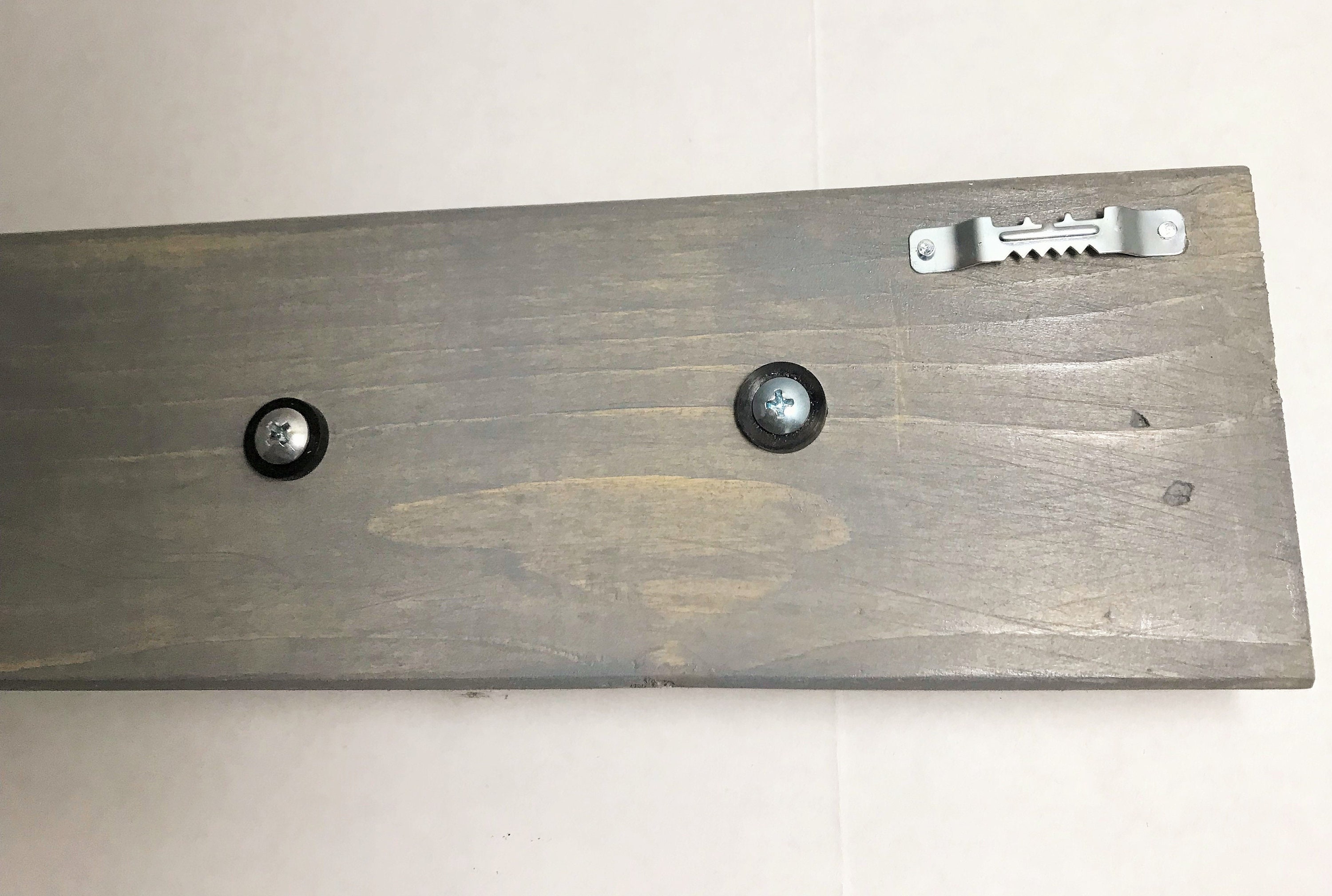 Wooden Knob-board W/ Gray-wash Finish - Etsy