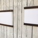Wooden Frames - Red Mahogany Finish - Etsy