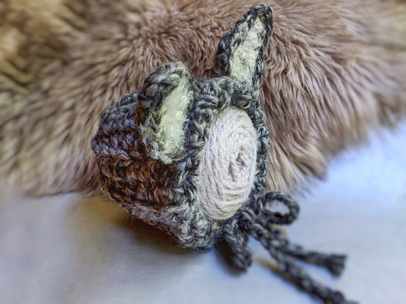 Fox or Wolf Dog Snood Foxy Halloween Costume Gift for | Etsy