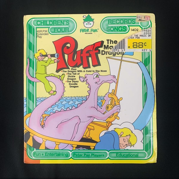 Puff the Magic Dragon - Etsy