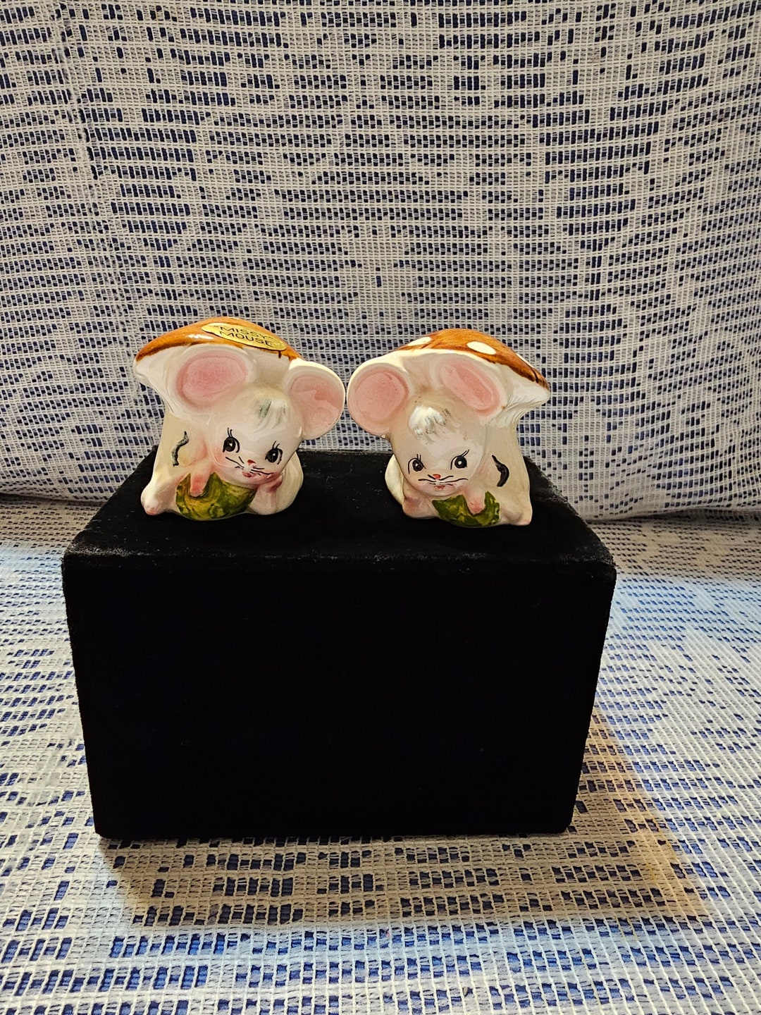 Vintage Missy Mouse Salt and Pepper Shakers, Enesco Imports Japan ...