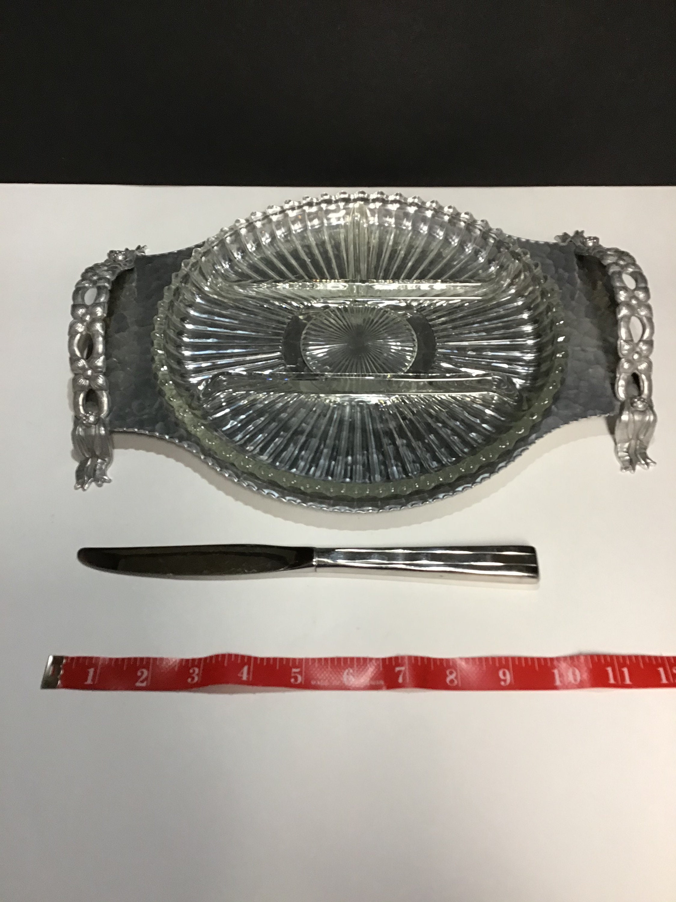 Hand Wrought Creations by Rodney Kent 443 Hammered Aluminum | Etsy