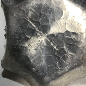 Hand Wrought Creations by Rodney Kent #429 Hammered Aluminum Handled ...