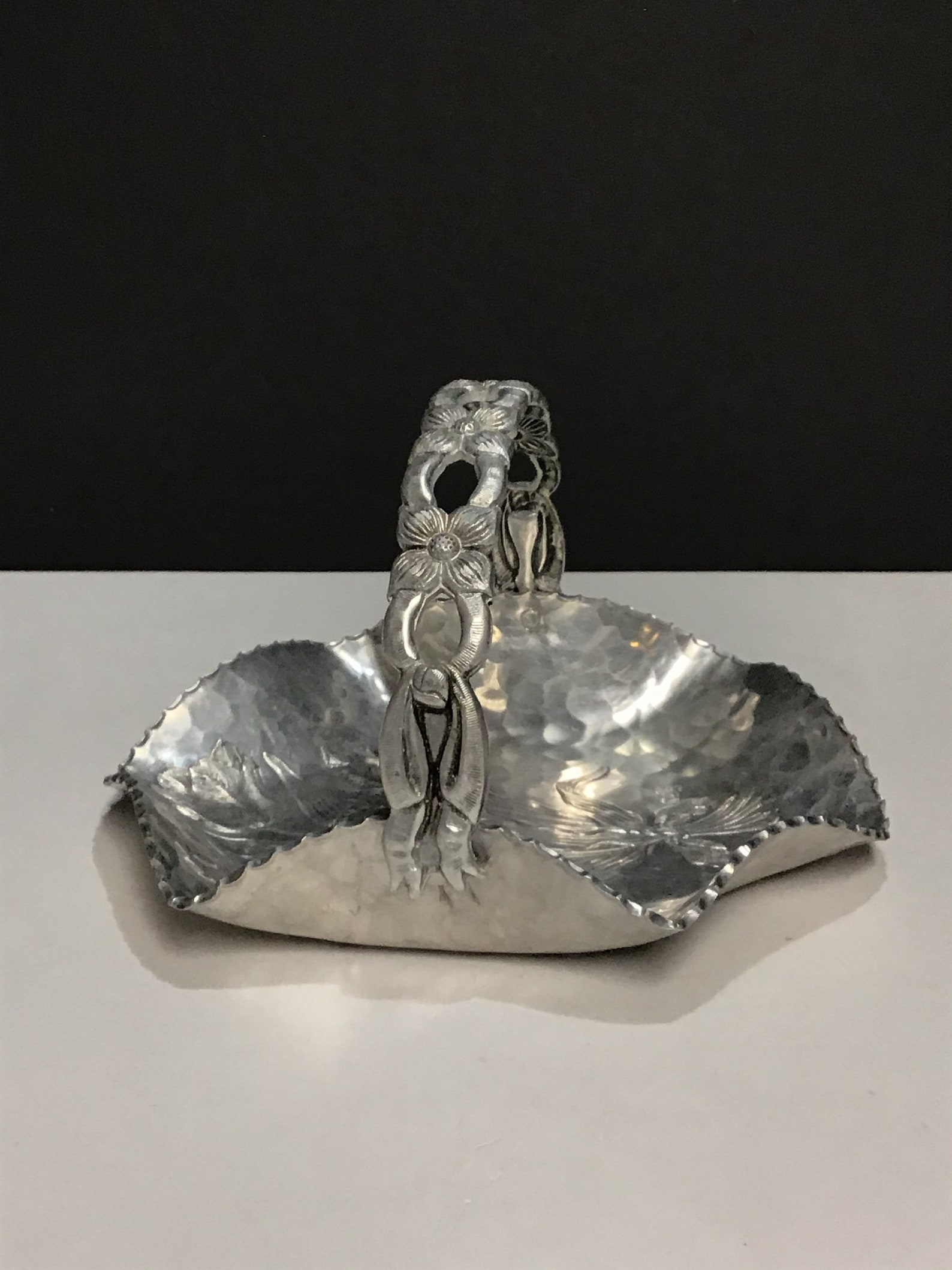 Hand Wrought Creations by Rodney Kent #429 Hammered Aluminum Handled ...