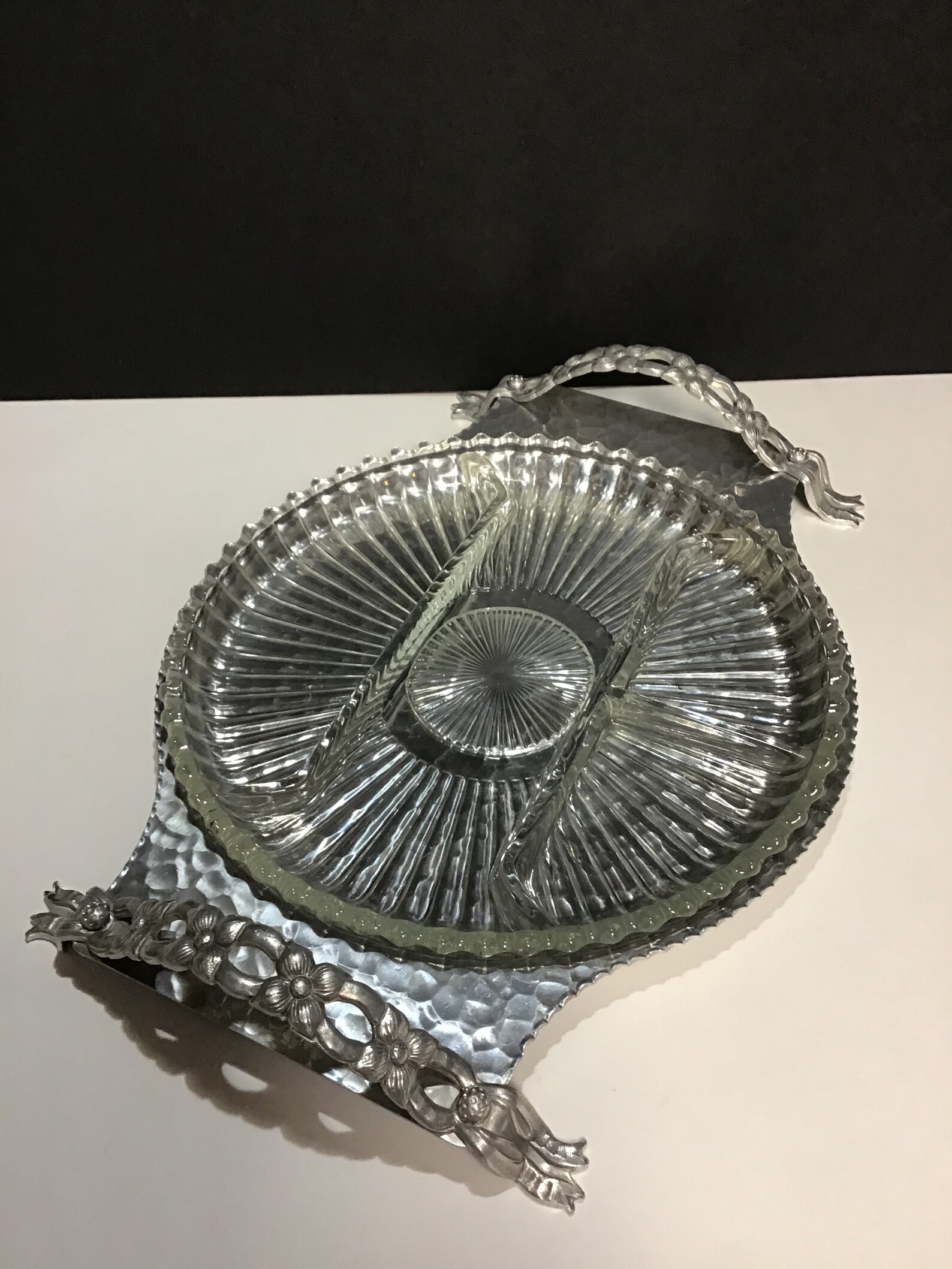 Hand Wrought Creations by Rodney Kent 443 Hammered Aluminum | Etsy