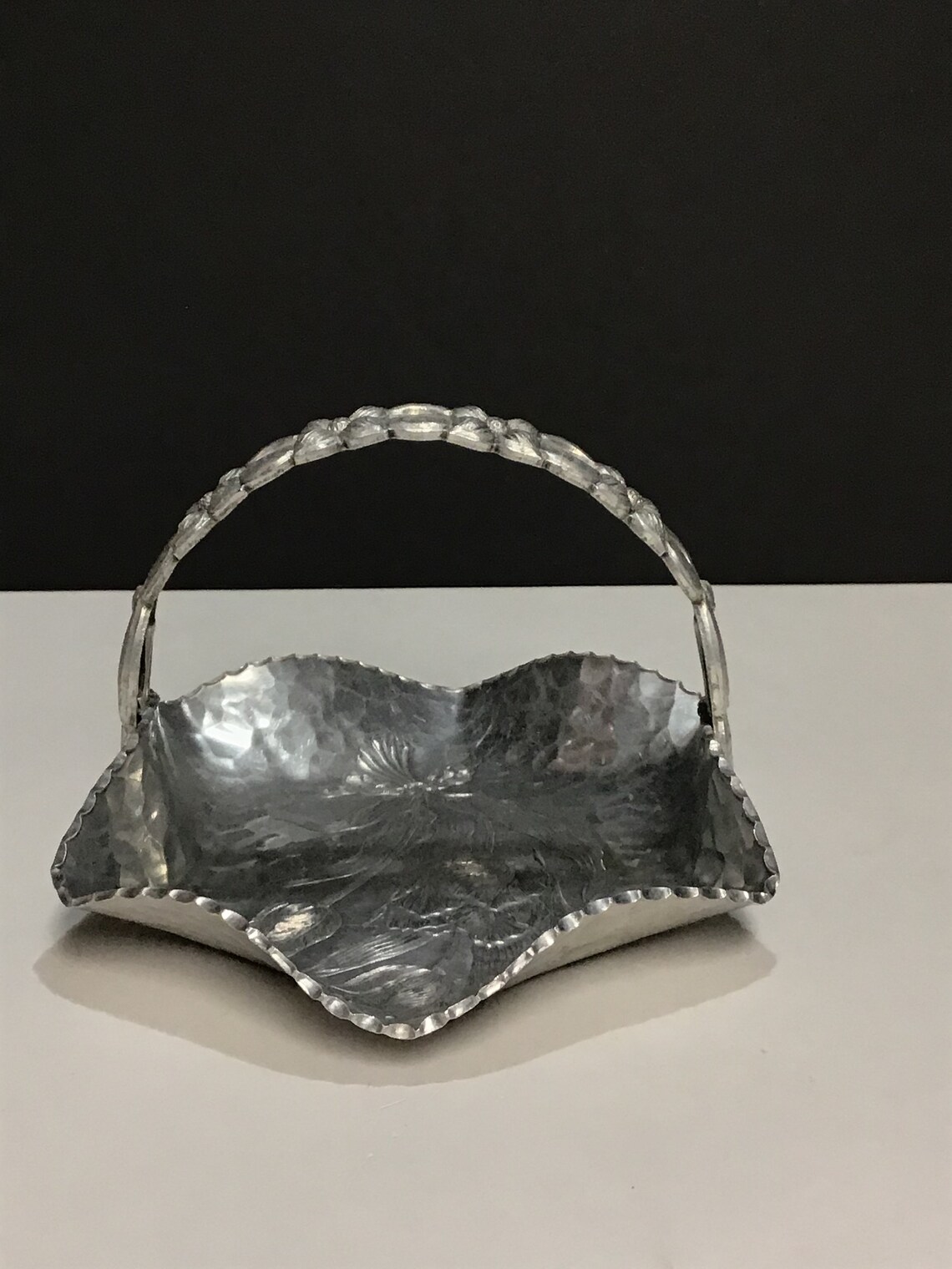 Hand Wrought Creations by Rodney Kent 429 Hammered Aluminum | Etsy