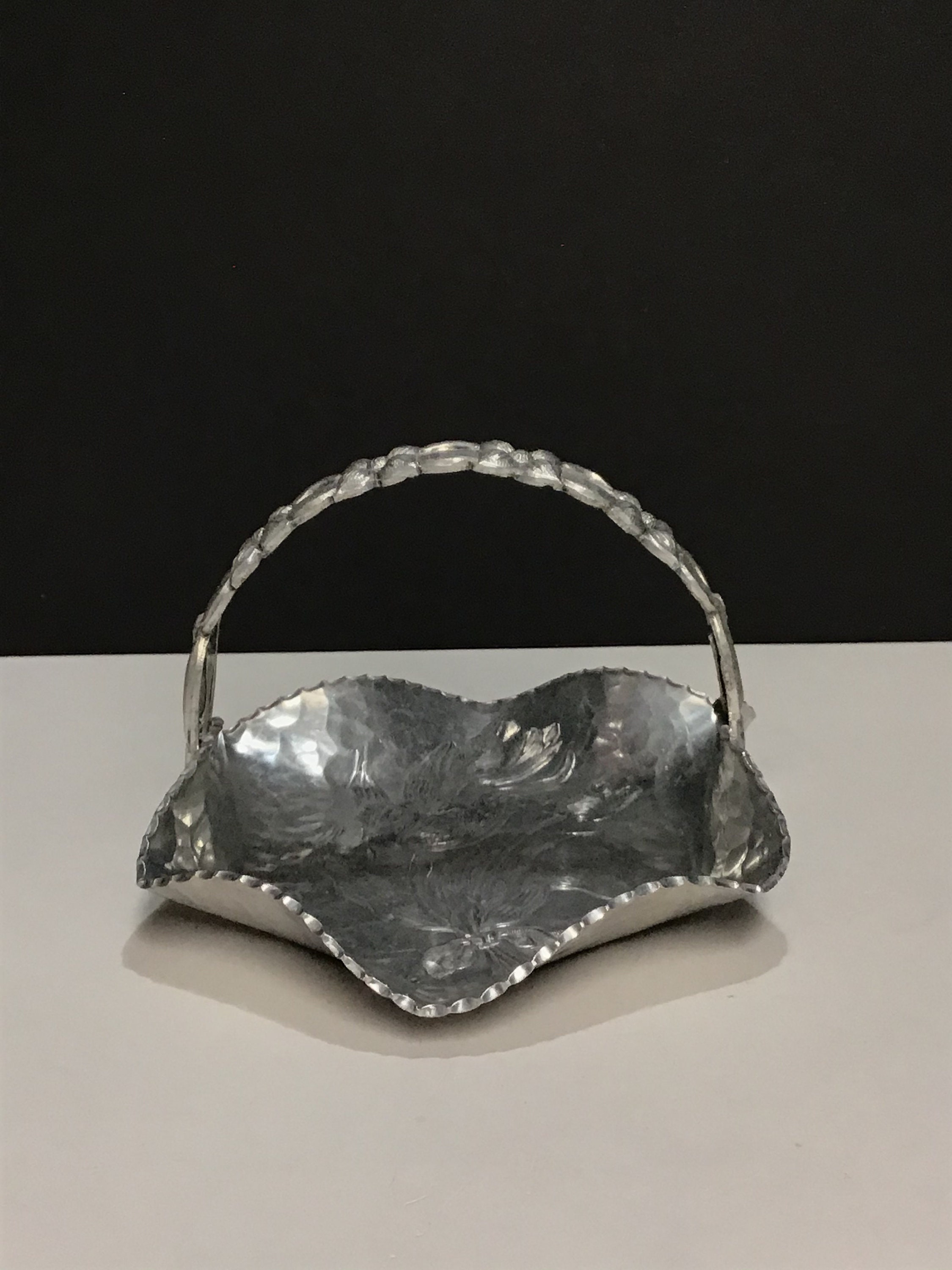 Hand Wrought Creations by Rodney Kent #429 Hammered Aluminum Handled ...