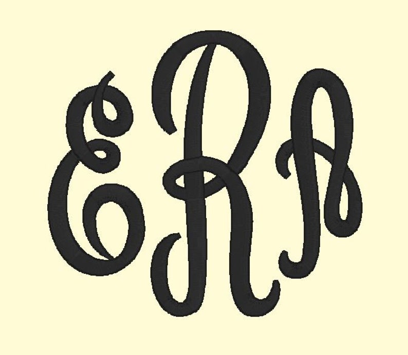 Create Your Own Embroidery Designs/monograms 11 Formats E-mail or Mail ...