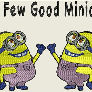 Despicable Minion Machine Embroidery Designs - 24 Designs - 4x4 & 5x7 ...