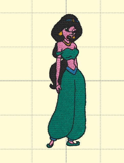 155 Disney Princesses Machine Embroidery Designs - CD/USB - 11 Formats ...