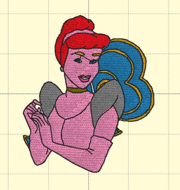 155 Disney Princesses Machine Embroidery Designs CD/USB 11 Formats - Etsy